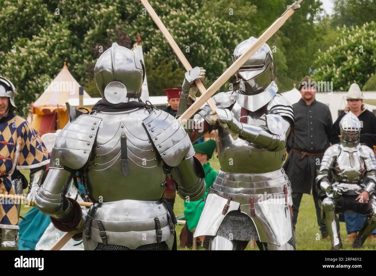 England, Kent, Maidstone, Leeds, Leeds Castle, Medieval Festival, Foot ...