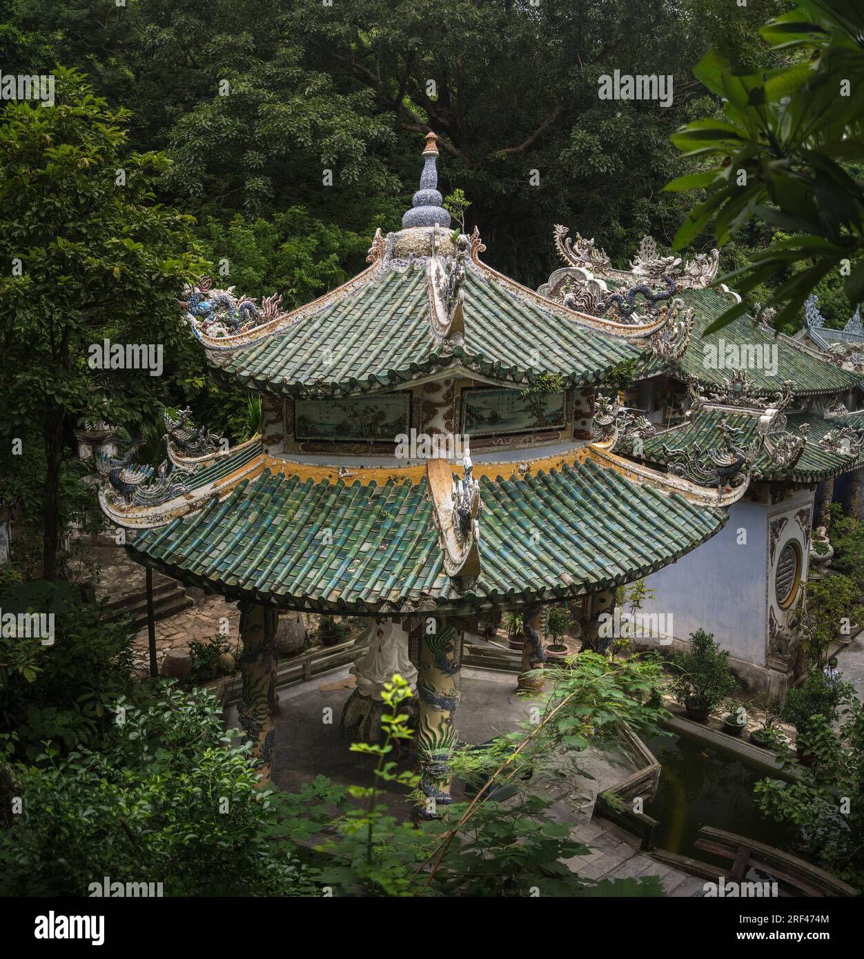 Pagoda on Marble Mountain, near Da Nang, Vietnam Stock Photo - Alamy
