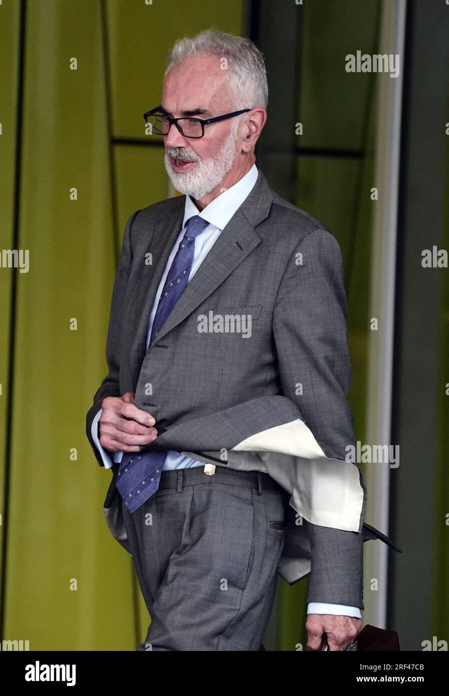 Commander Julian Bennett outside a Metropolitan Police misconduct ...