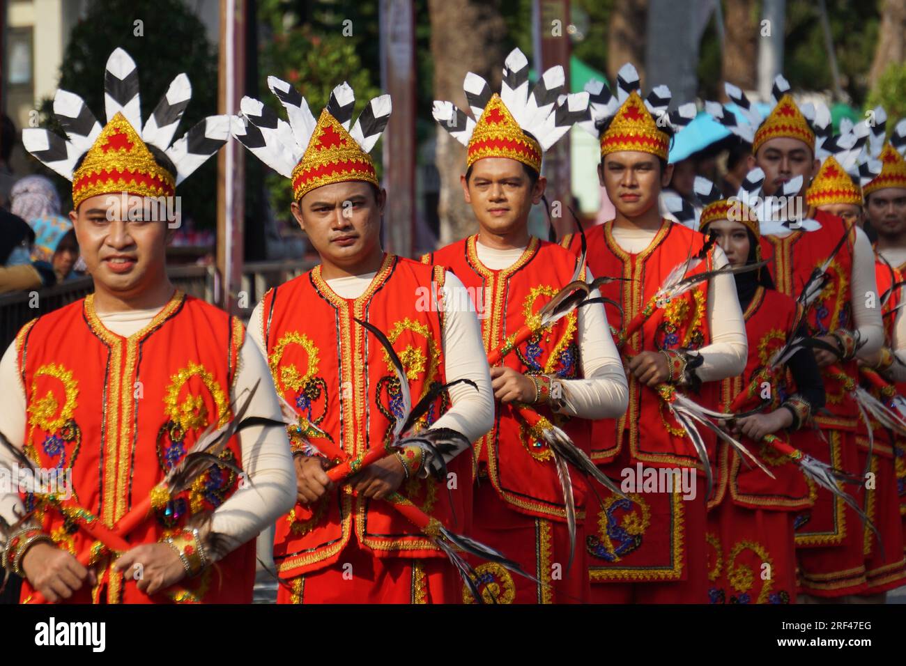 Giring giring dance from central kalimantan. This dance expresses the ...