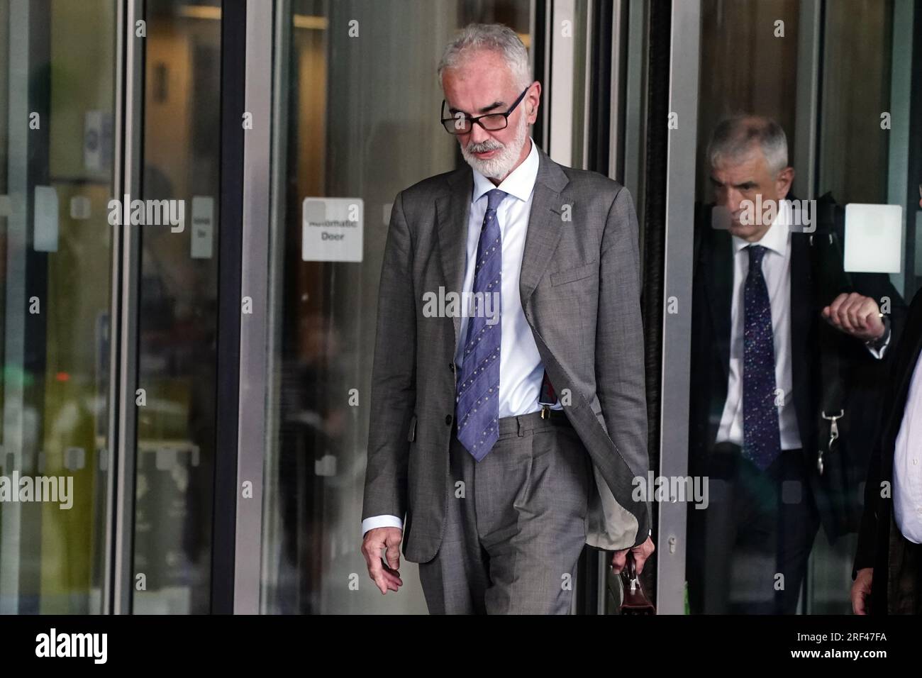 Commander Julian Bennett outside a Metropolitan Police misconduct ...