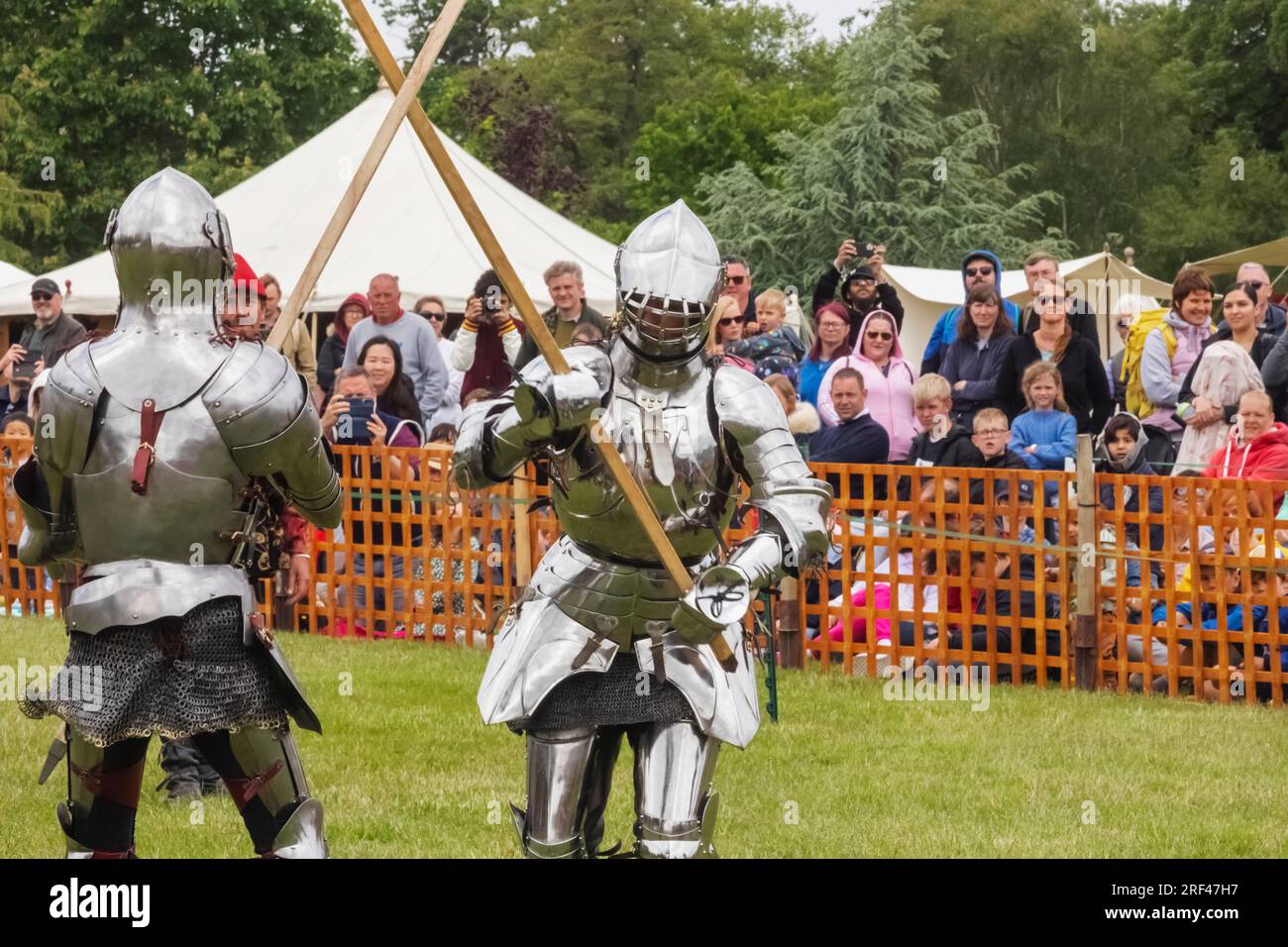 England, Kent, Maidstone, Leeds, Leeds Castle, Medieval Festival, Foot ...