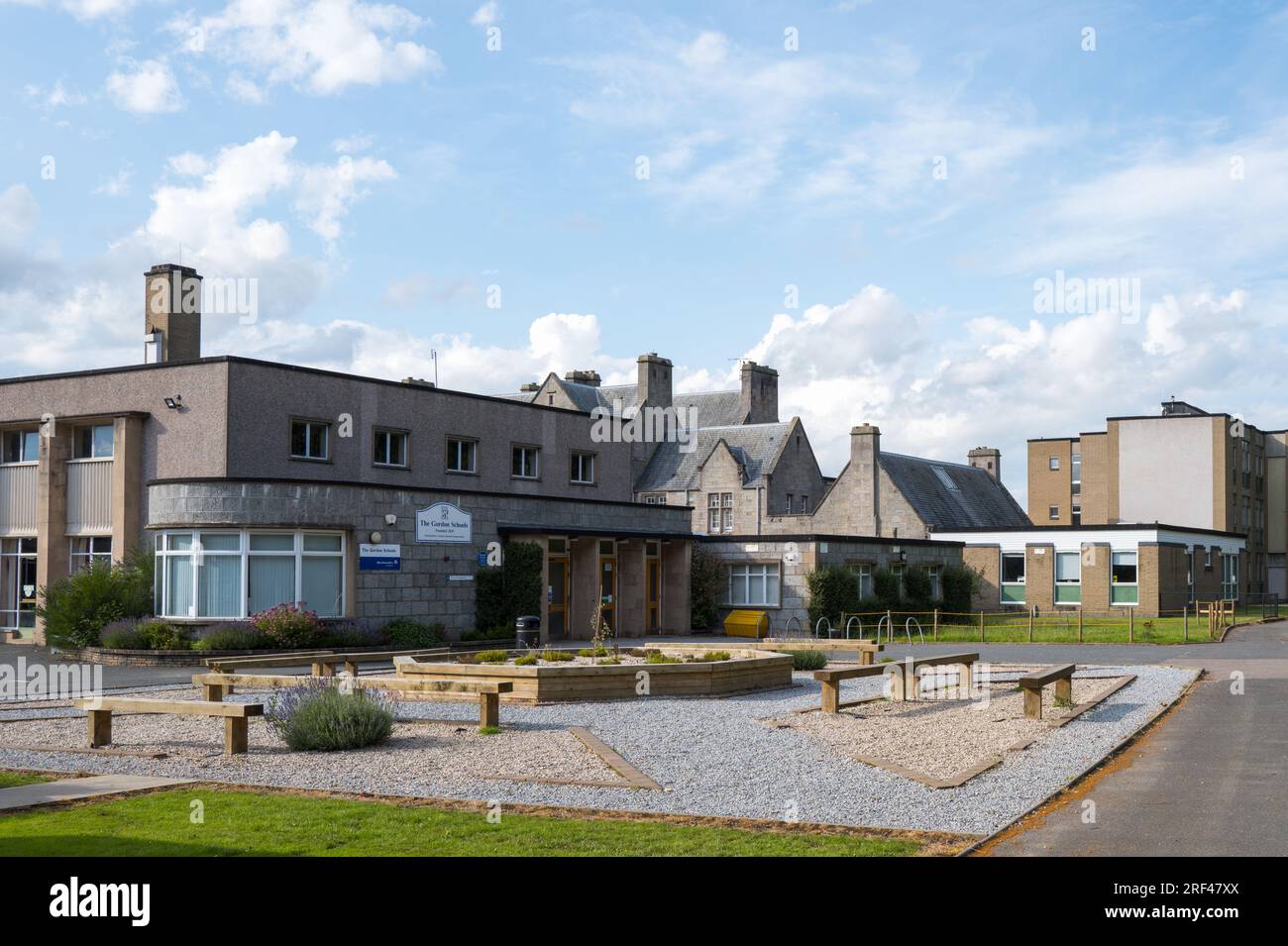 28 July 2023. Huntly,Aberdeenshire,Scotland. This is view to the new ...