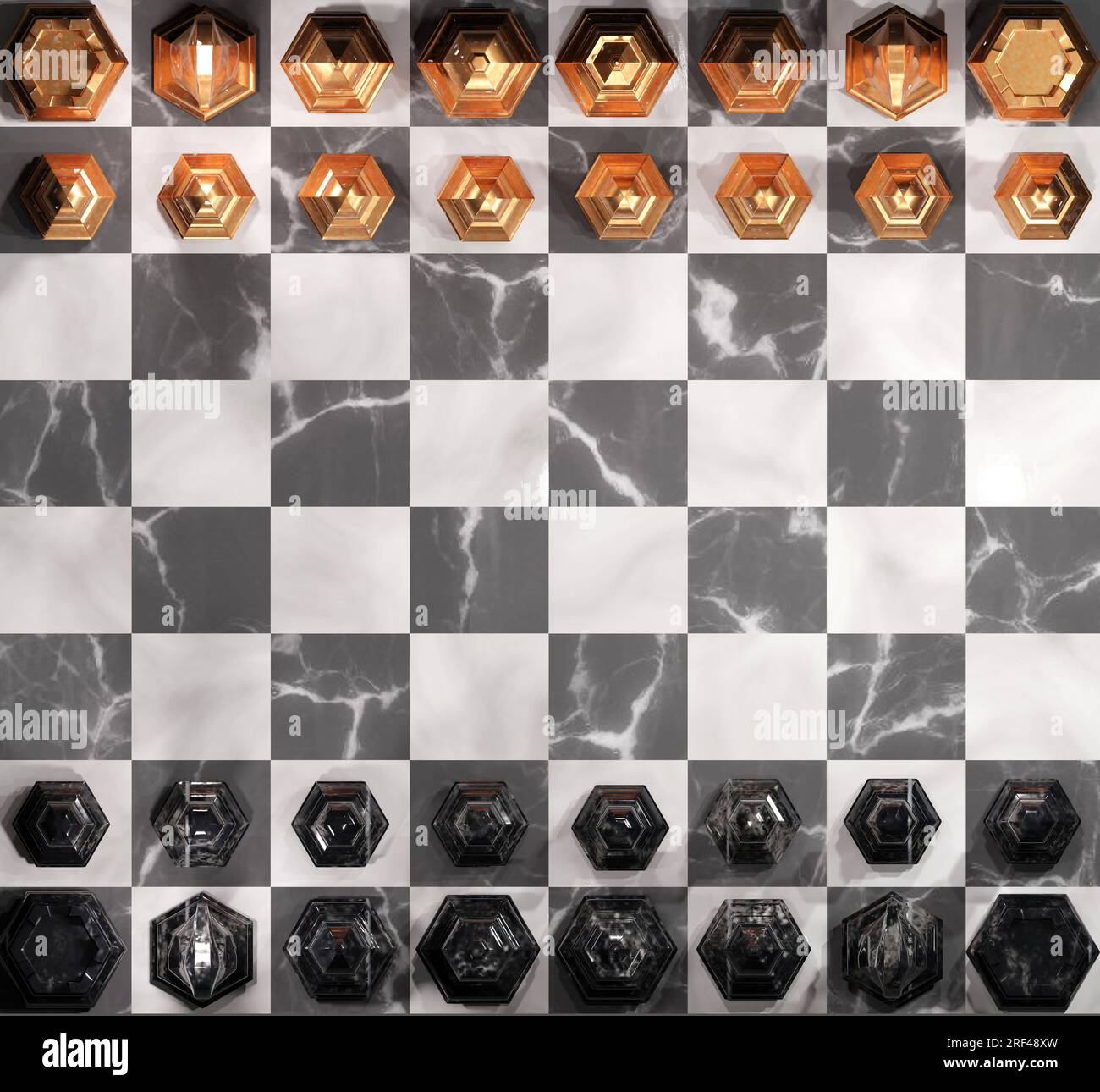 Business strategy chess. Chessboard with chess pieces. Teamwork ...