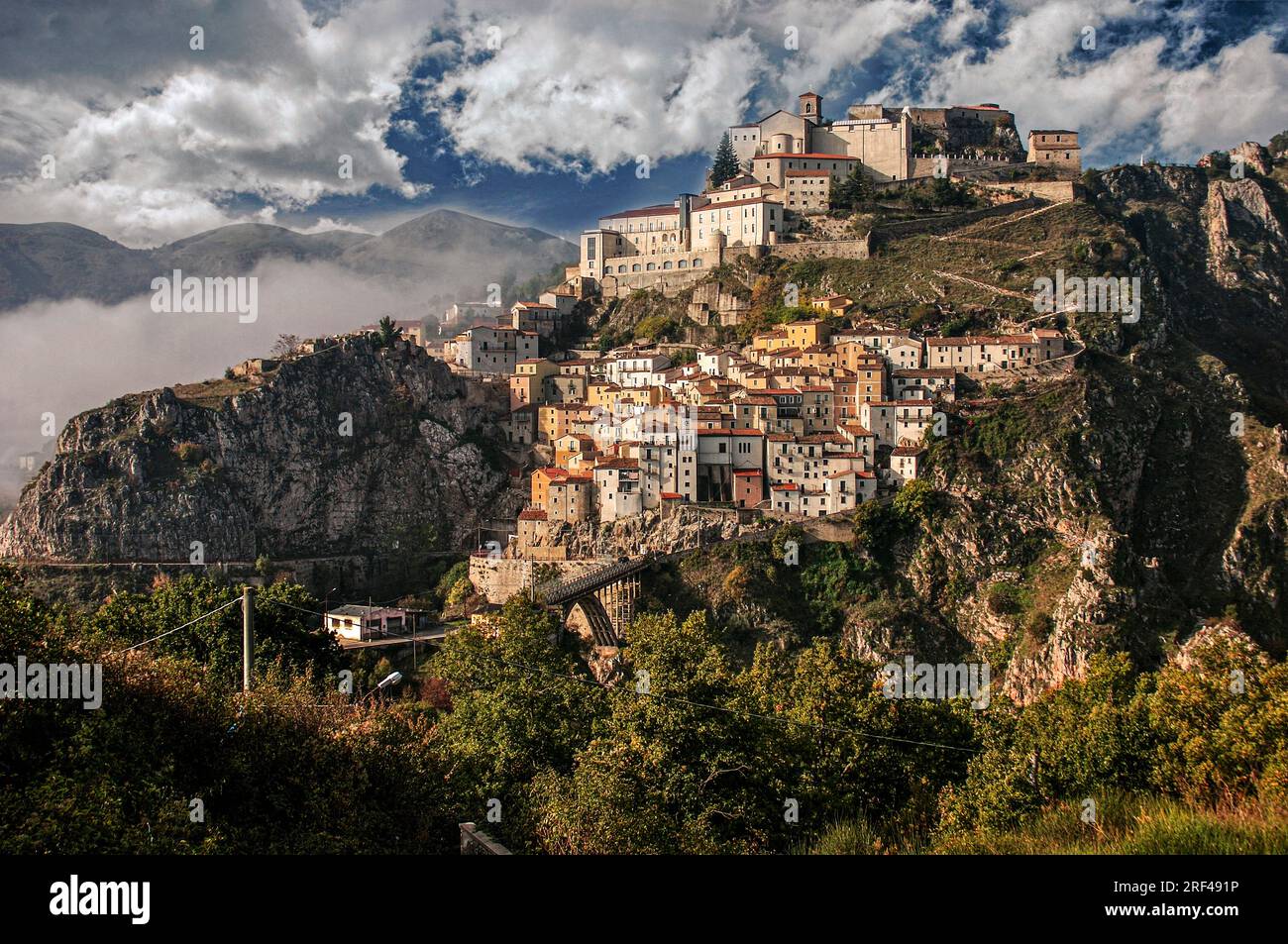 Italy Basilicata Muro Lucano -View Stock Photo - Alamy