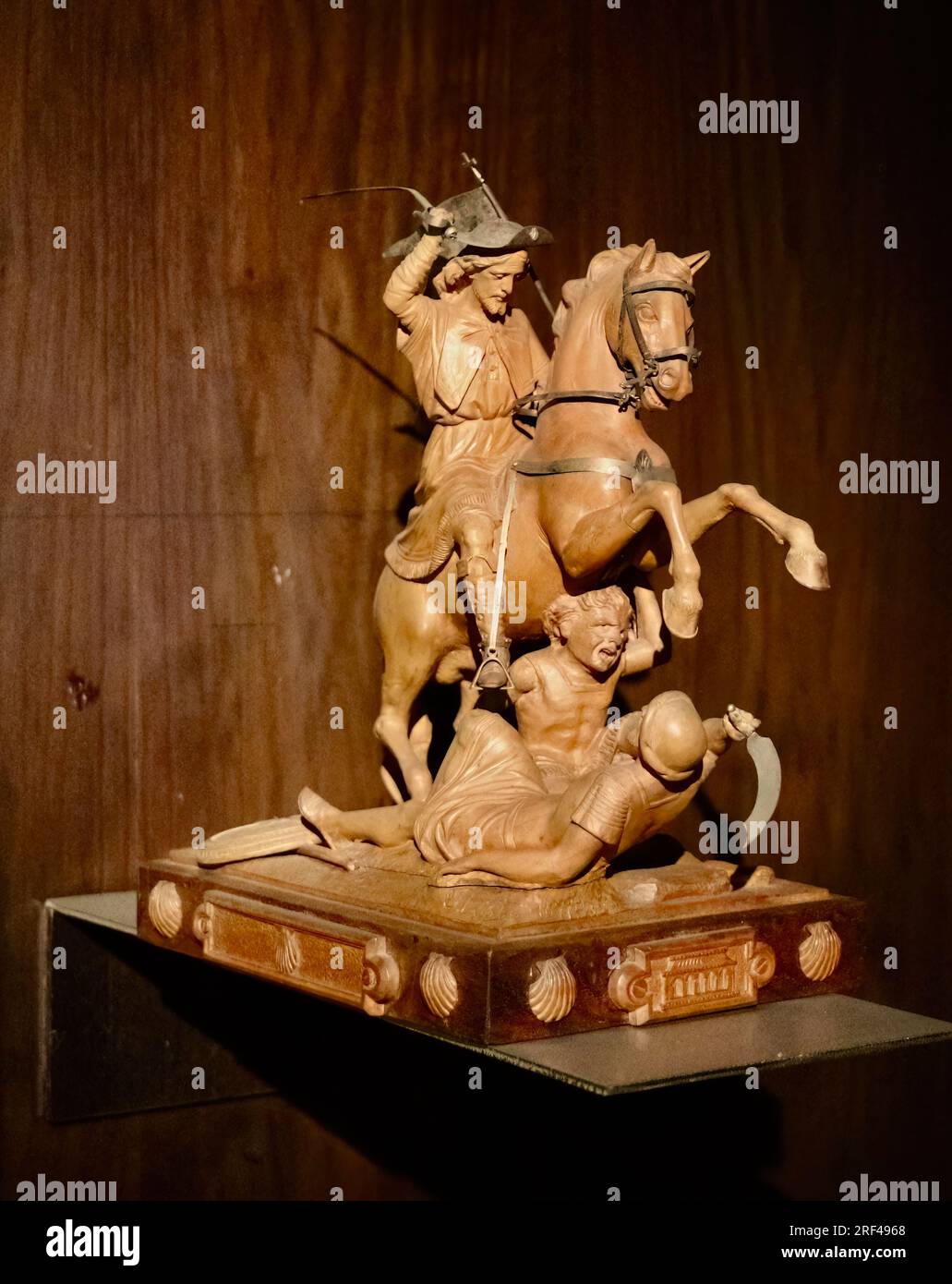 Sculpture of Apostle James the Great Santiago Matamoros legendary ...