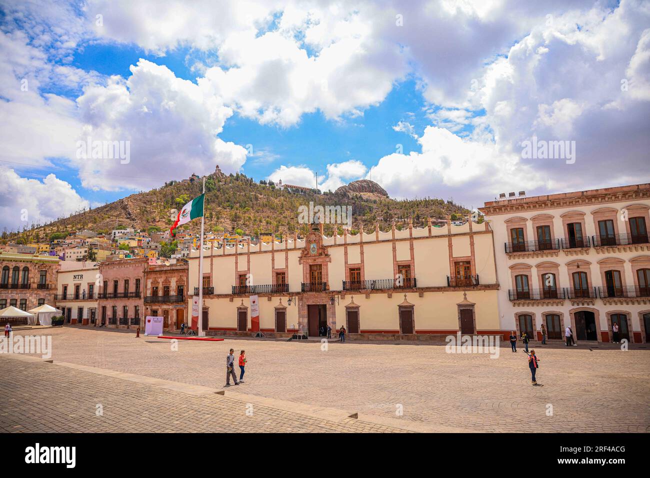 Zacatecas Mexico. Colonial zone of the capital city of the state of ...