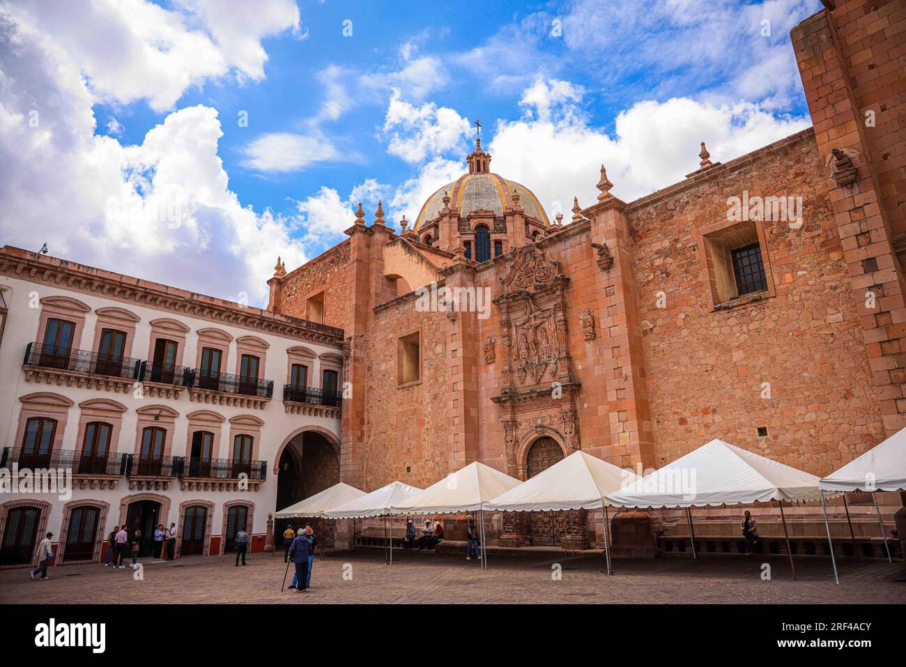 Zacatecas Mexico. Colonial zone of the capital city of the state of ...