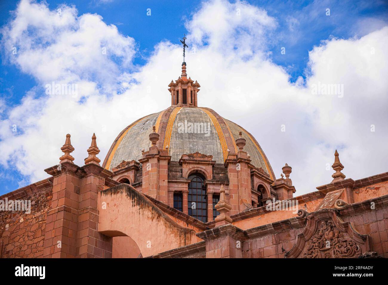 Zacatecas Mexico. Colonial zone of the capital city of the state of ...