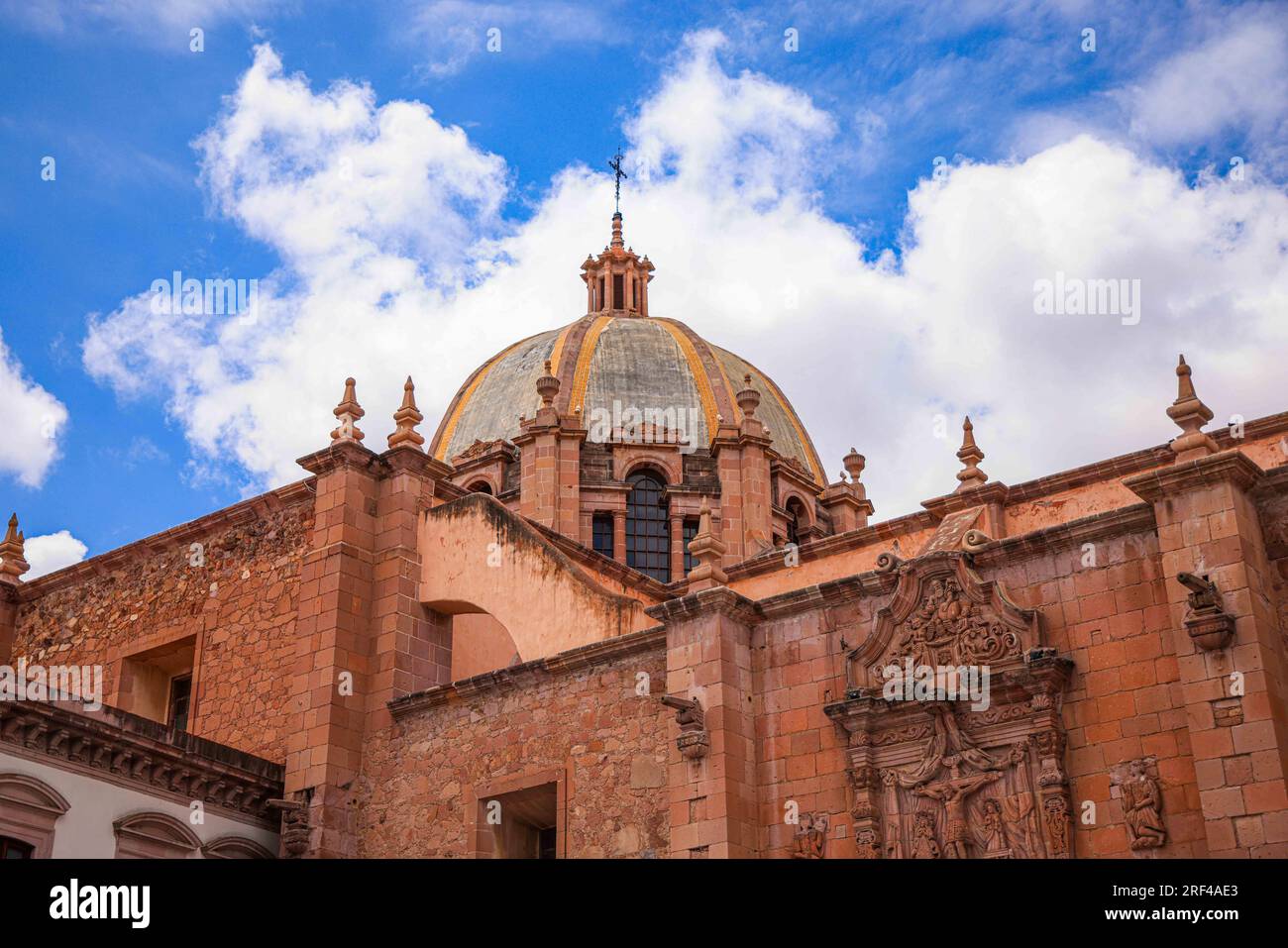 Zacatecas Mexico. Colonial zone of the capital city of the state of ...