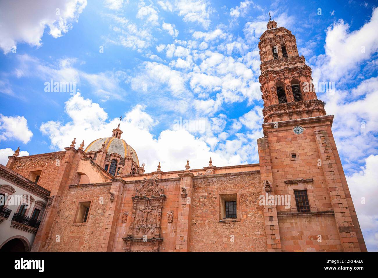 Zacatecas Mexico. Colonial zone of the capital city of the state of ...