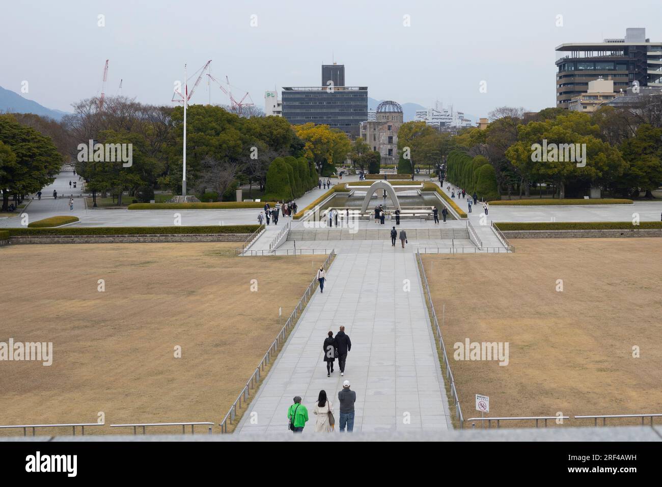 Hiroshima, Japan. 9th Mar, 2023. A view of Hiroshima Peace Memorial ...