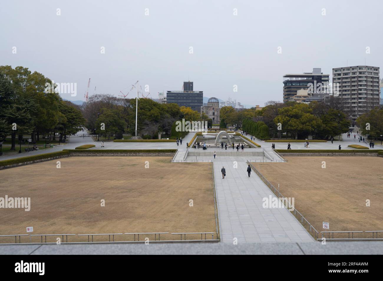 Hiroshima, Japan. 9th Mar, 2023. A view of Hiroshima Peace Memorial ...