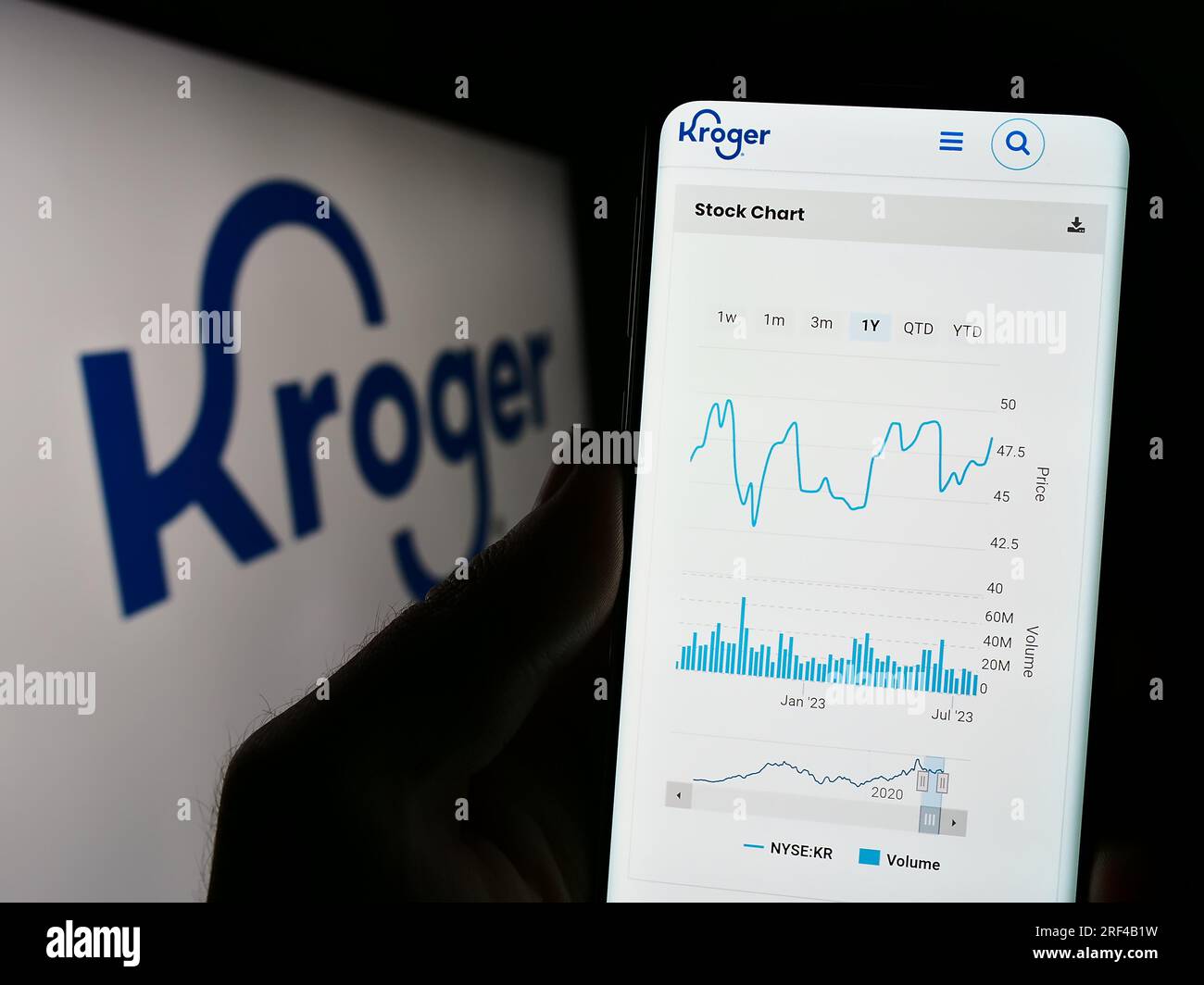 Kroger logo hi-res stock photography and images - Alamy