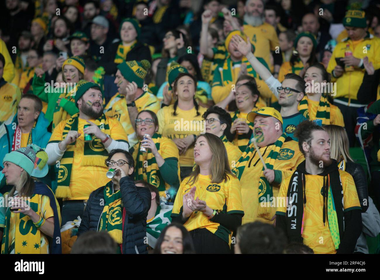 Australian soccer fans in fifa hi-res stock photography and images - Alamy