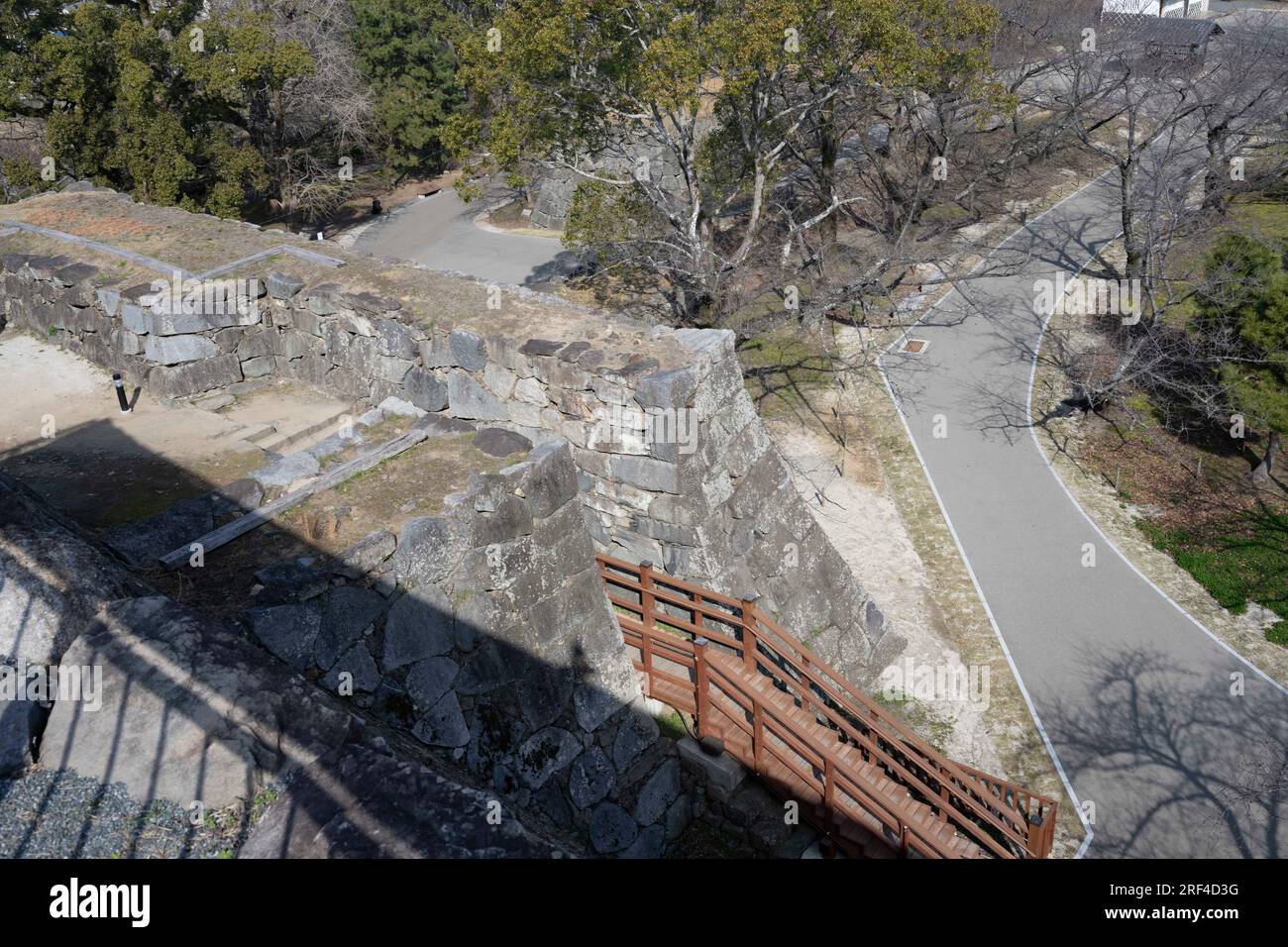 Fukuoka, Japan. 11th Mar, 2023. Views of the Fukuoka Castle Ruins (ç ...