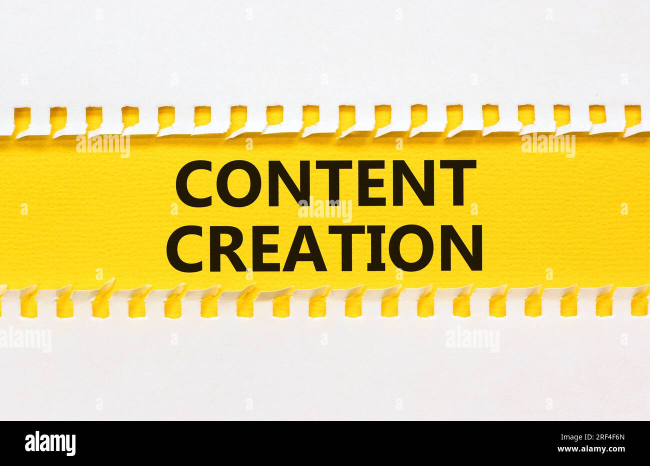 Time for content creation symbol. Concept words Content creation on ...