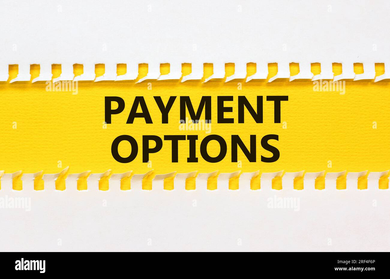 Payment options symbol. Concept words Payment options on beautiful ...