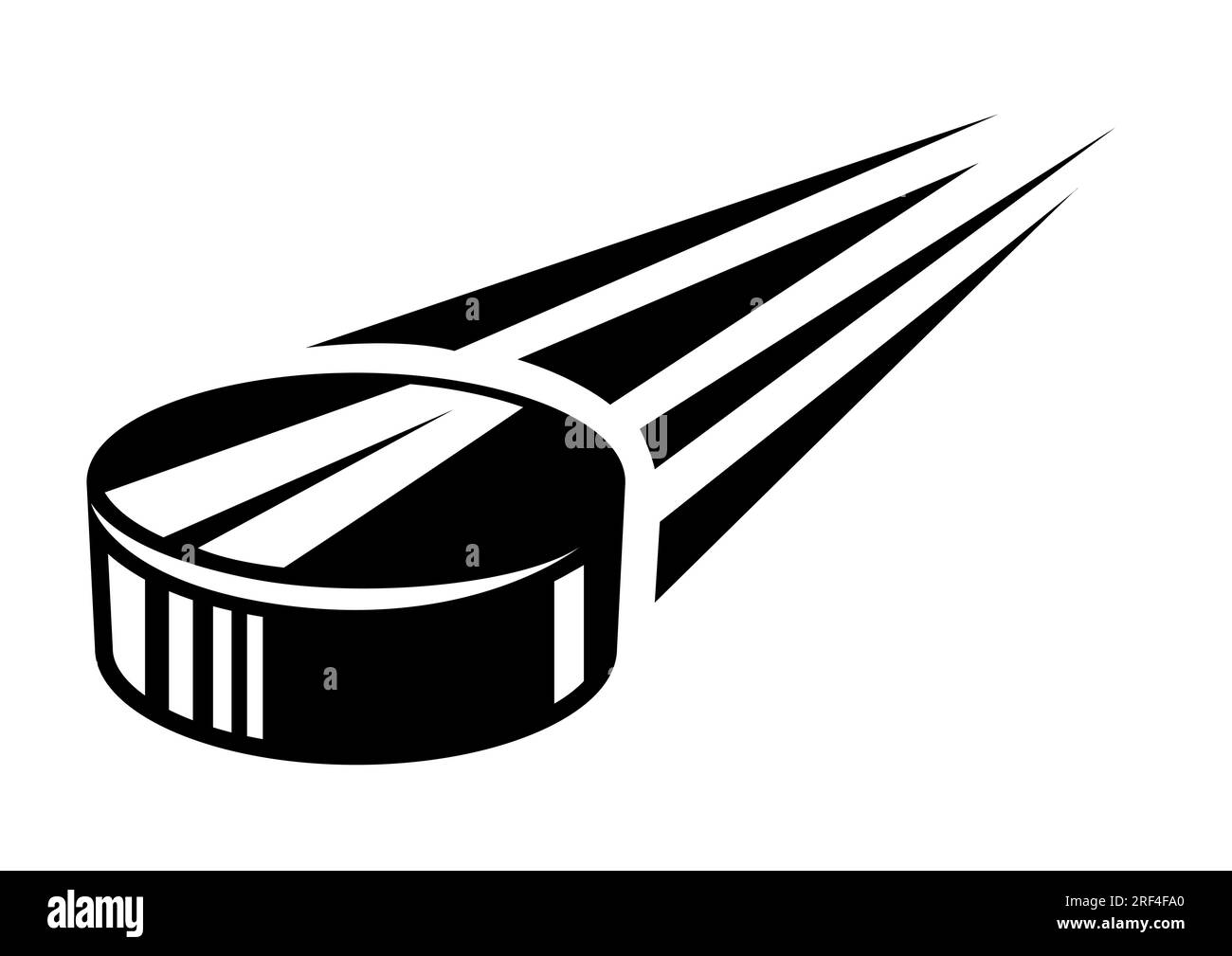 Hockey puck illustration. Sport club item or symbol. Healthy lifestyle ...