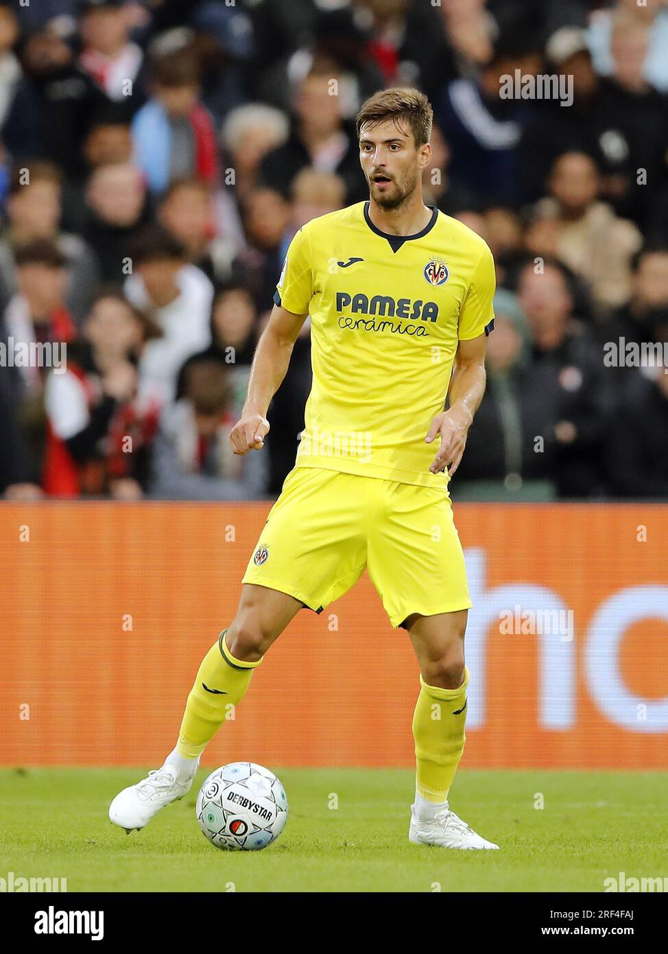 ROTTERDAM - Matteo Gabbia of Villarreal CF during the friendly match ...