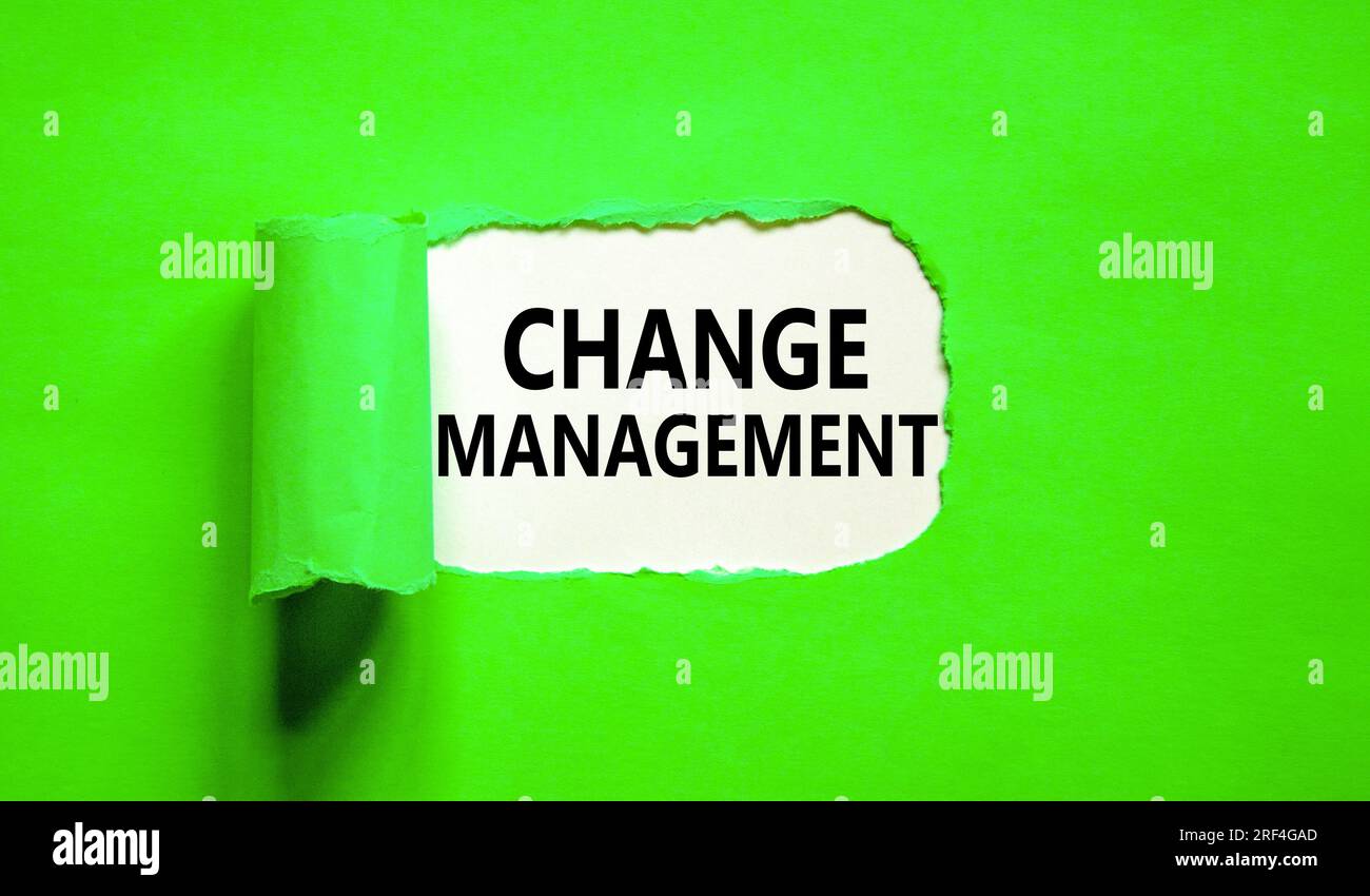 Change management symbol. Concept words Change management on beautiful ...