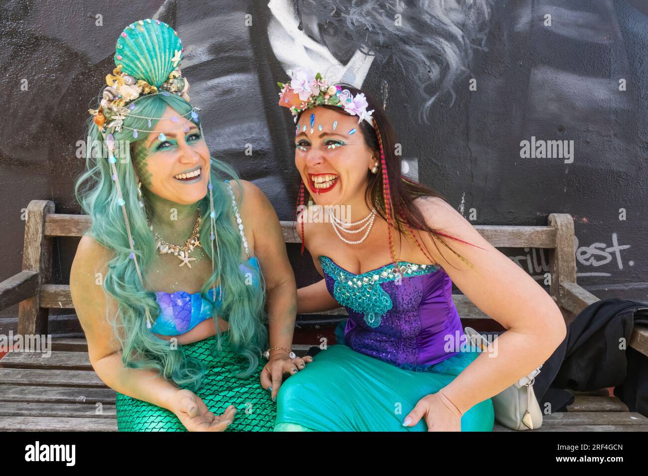 Margate mermaid festival aka mergate hi-res stock photography and ...