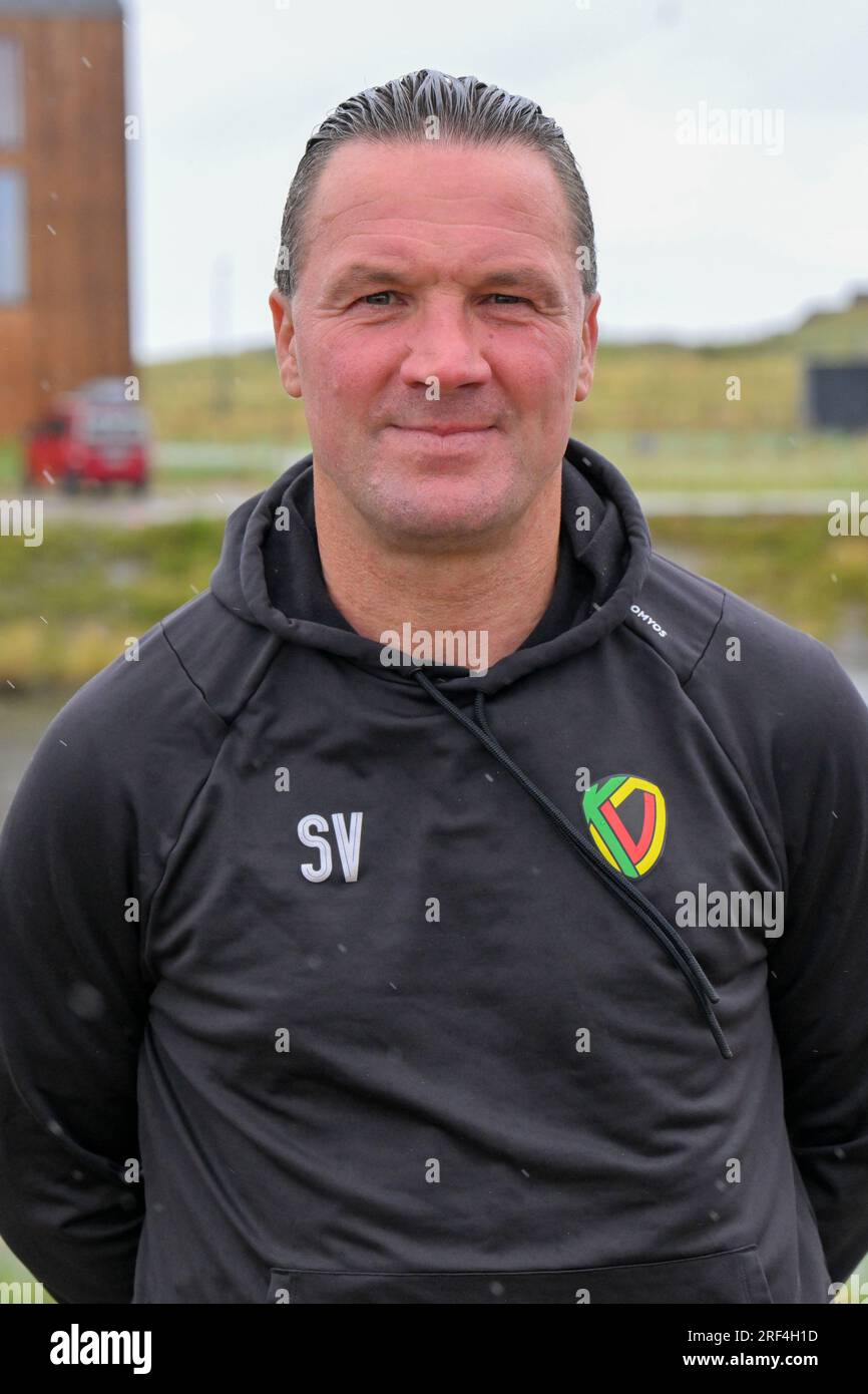 Oostende, Belgium. 31st July, 2023. head coach Stijn Vreven of Oostende ...