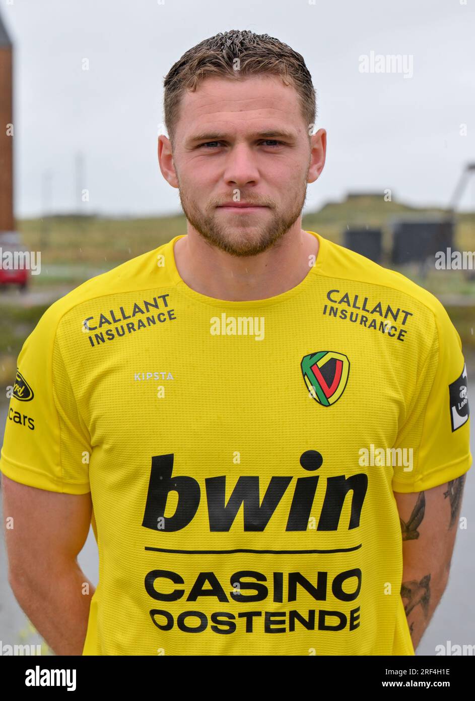 Oostende, Belgium. 31st July, 2023. goalkeeper Liam Bossin of Oostende ...