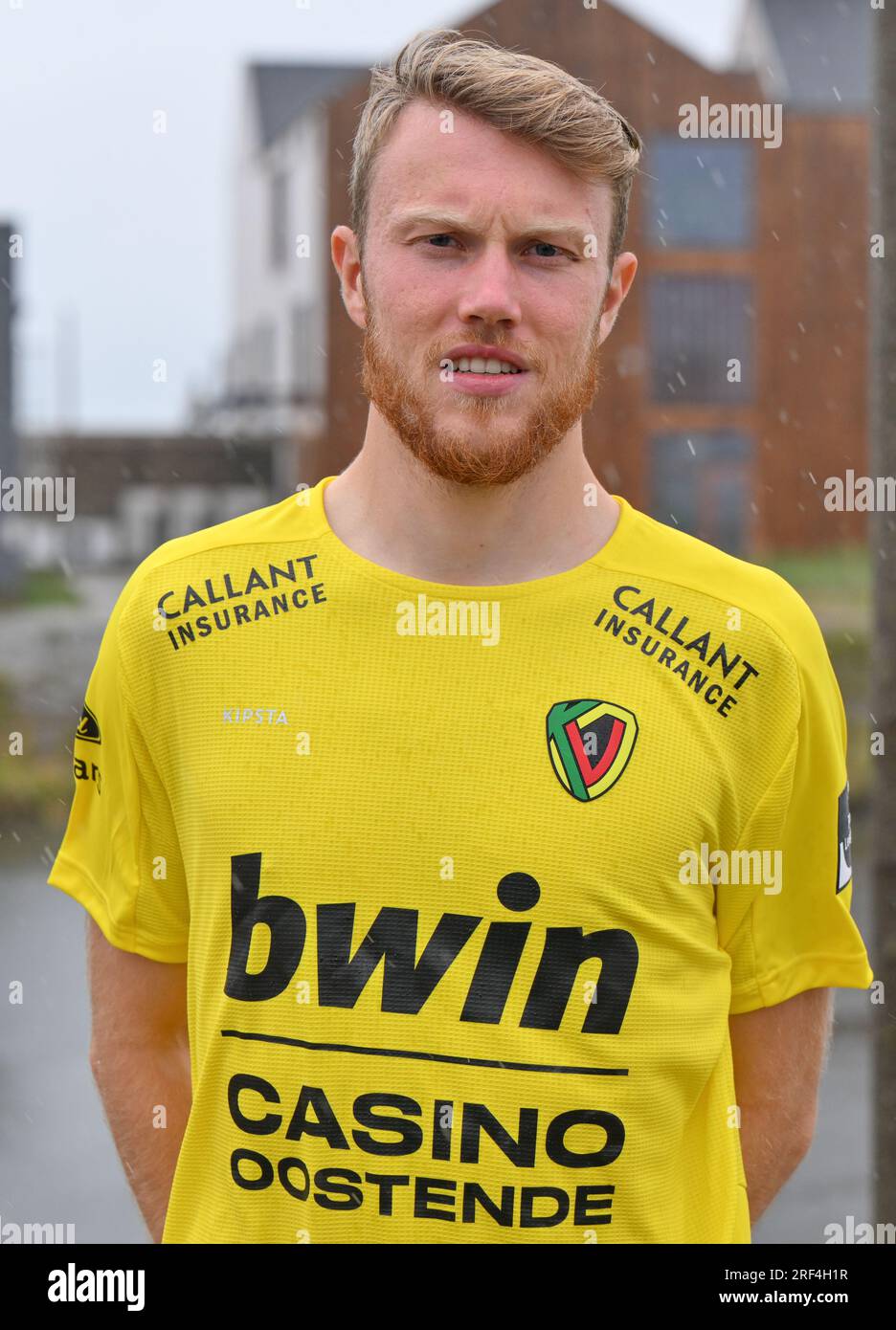 Oostende, Belgium. 31st July, 2023. goalkeeper Brent Gabriel of ...