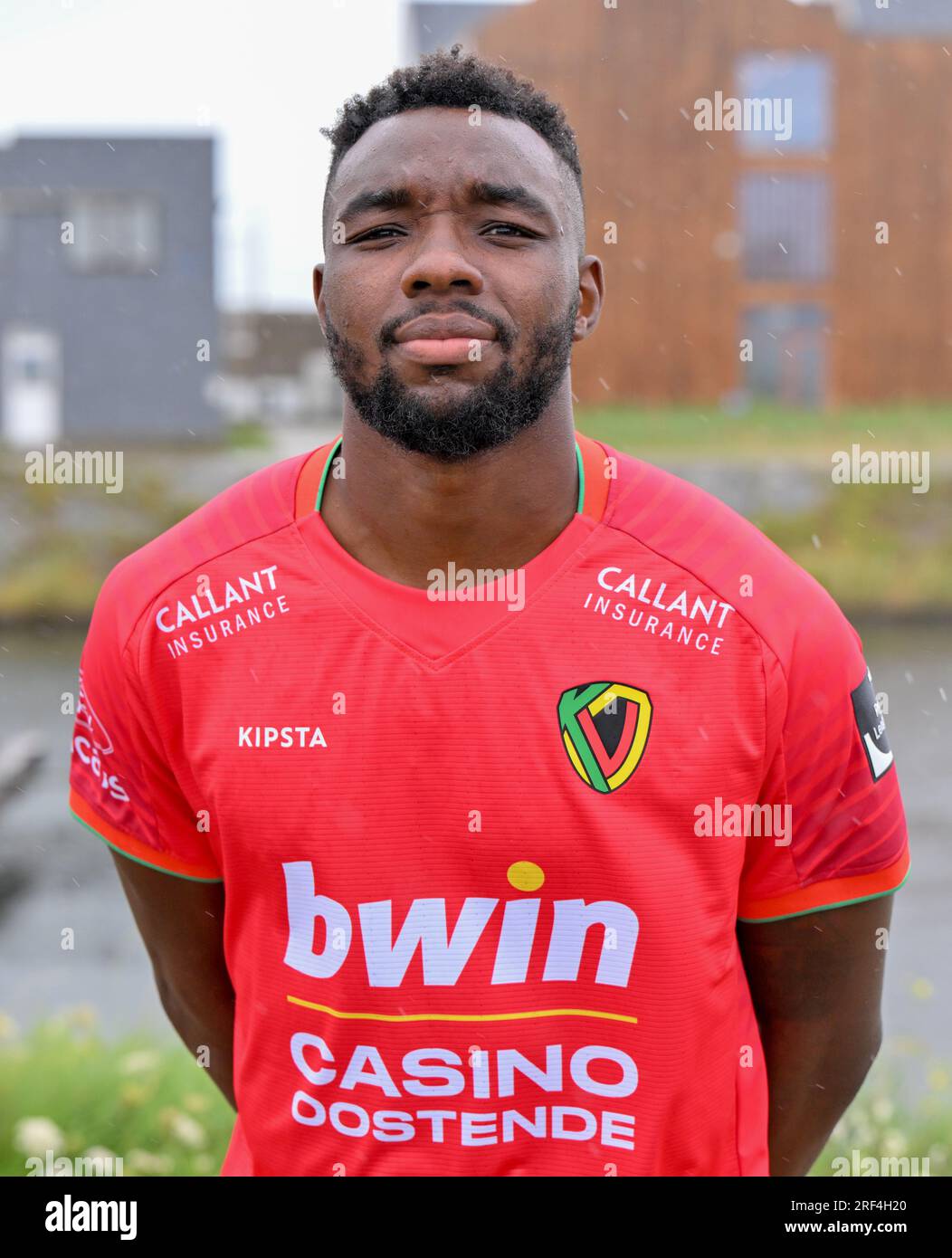Oostende, Belgium. 31st July, 2023. Thierry Ambrose of Oostende ...
