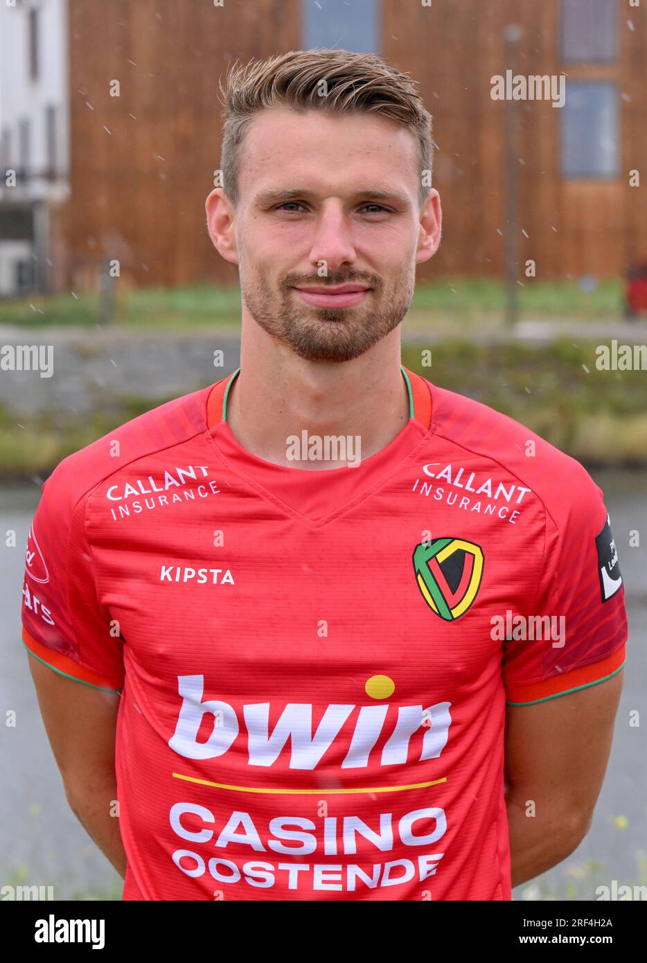 Oostende, Belgium. 31st July, 2023. Jonas Vynck of Oostende pictured ...