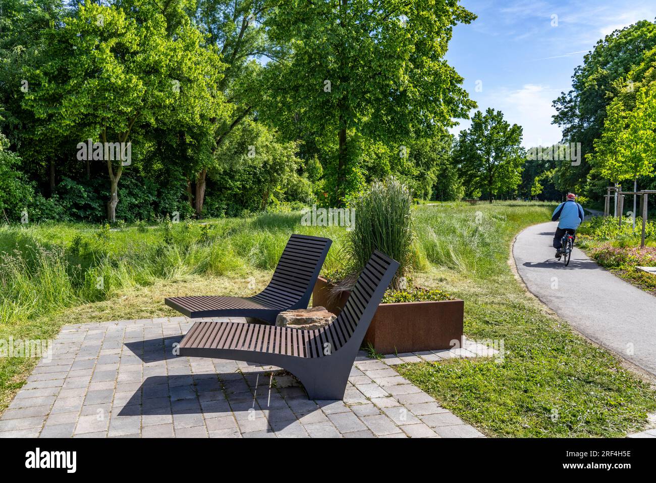 The Katernberger Bach, for over 40 years the stream was piped, 1.2 KM ...