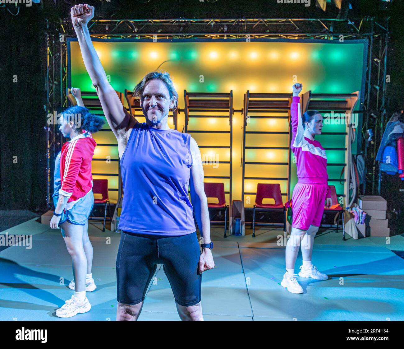 Edinburgh, United Kingdom. 31 July, 2023 Pictured: L to R Adiza Shardow ...