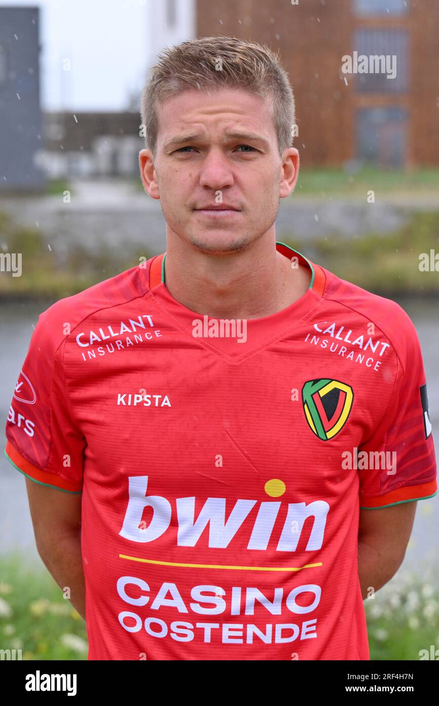 Oostende, Belgium. 31st July, 2023. Vincent Koziello of Oostende ...