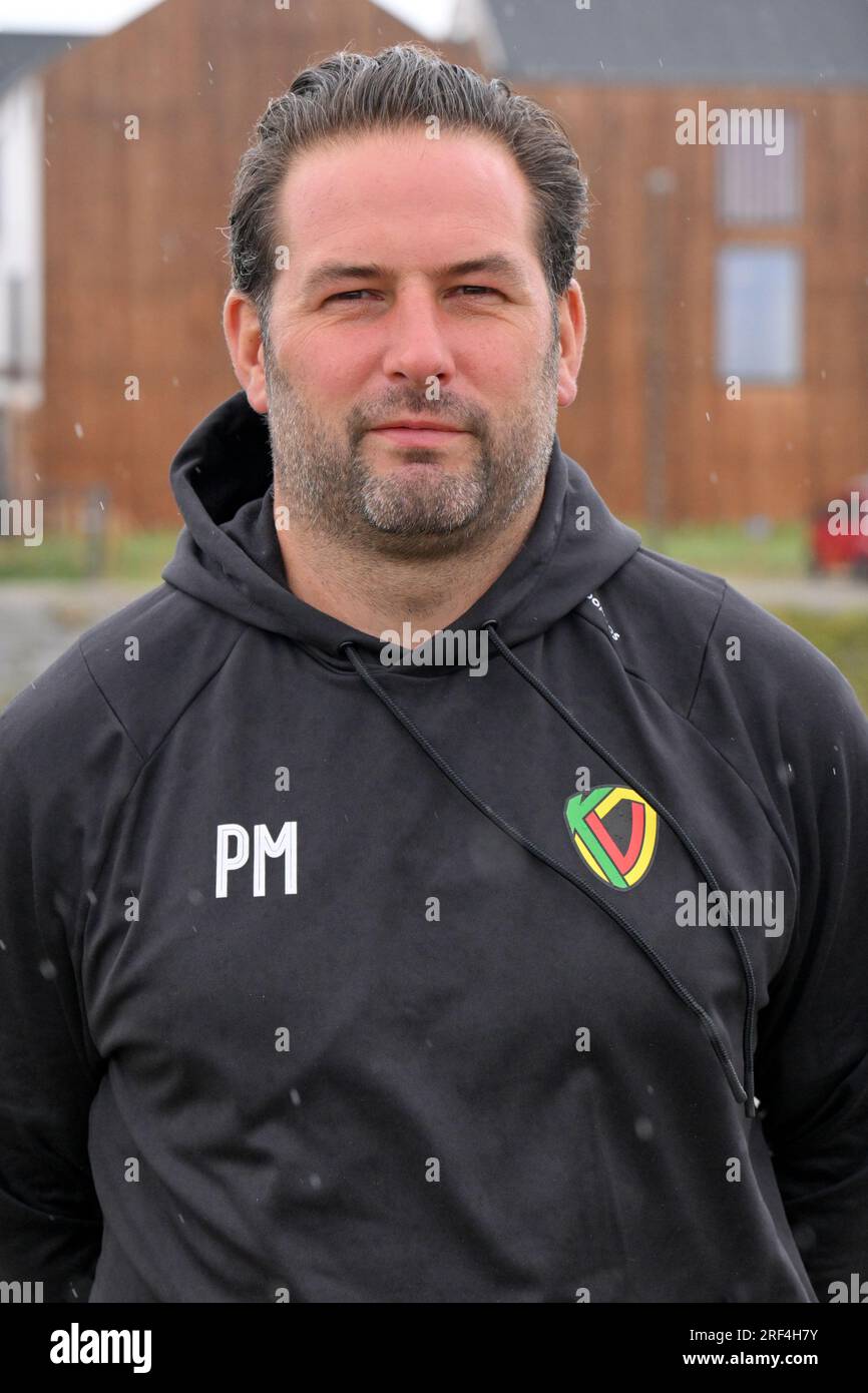 Oostende, Belgium. 31st July, 2023. goalkeeper coach Peter Mollez of ...