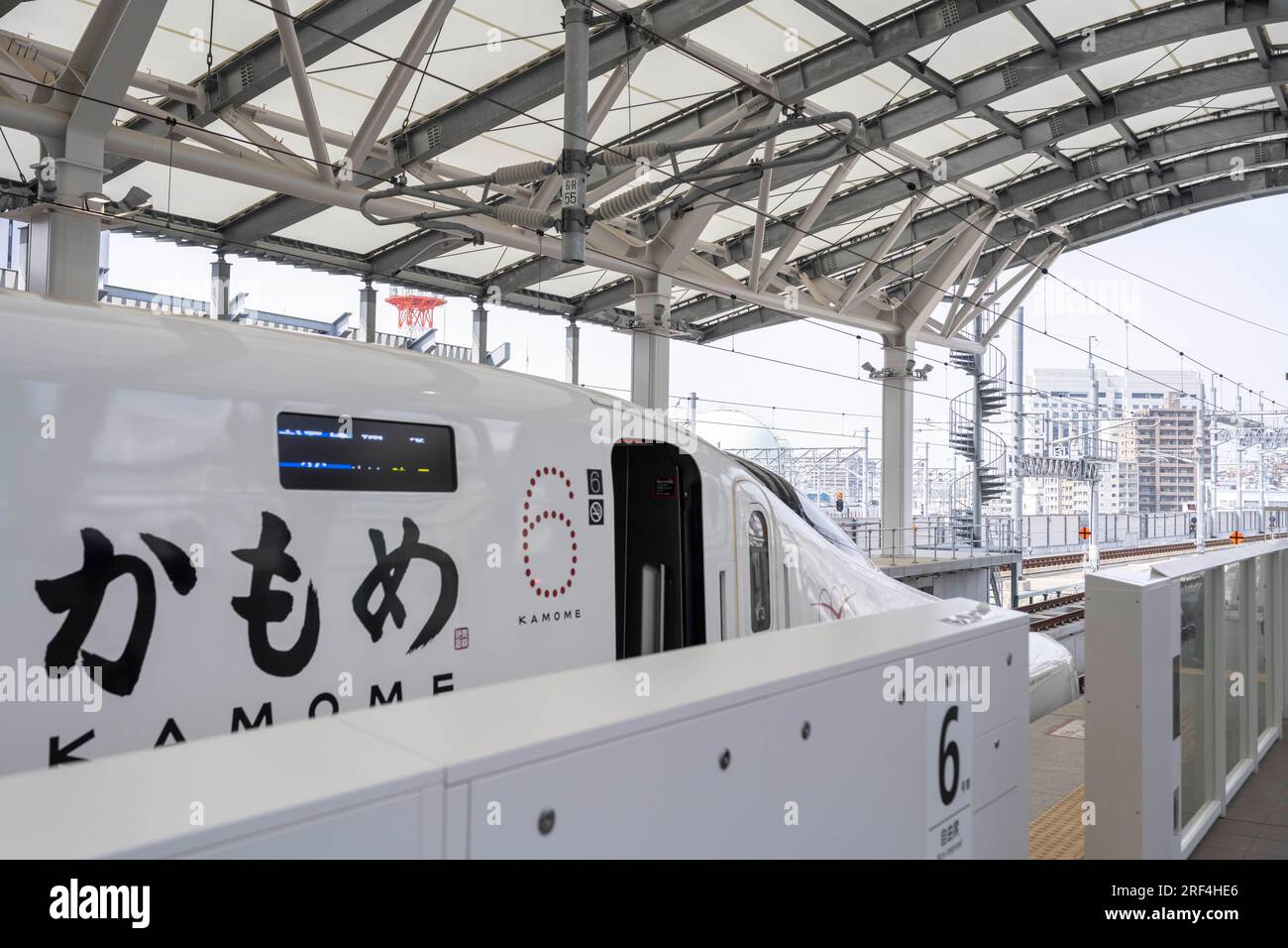 Nagasaki, Japan. 11th Mar, 2023. The new Nishi-Kyushu Shinkansen (è¥¿ä¹ ...