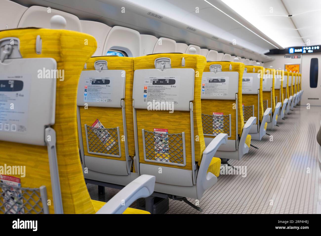 Takeo Onsen, Saga Prefecture, Japan. 11th Mar, 2023. Onboard the new ...