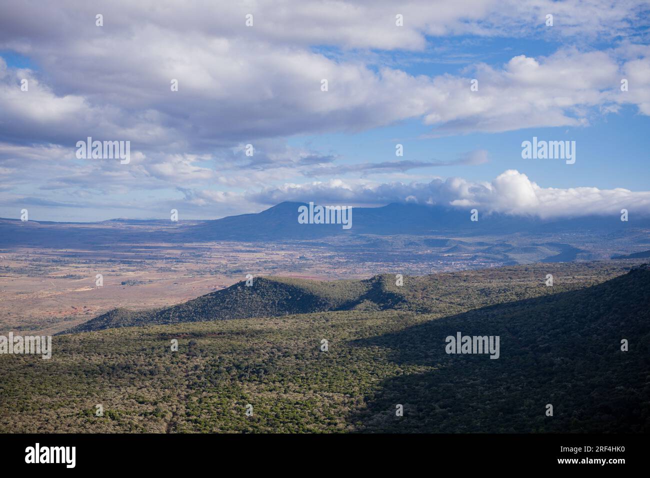 Great Rift Valley Kenya Landscapes Savannah Grassland Narok County Mai ...