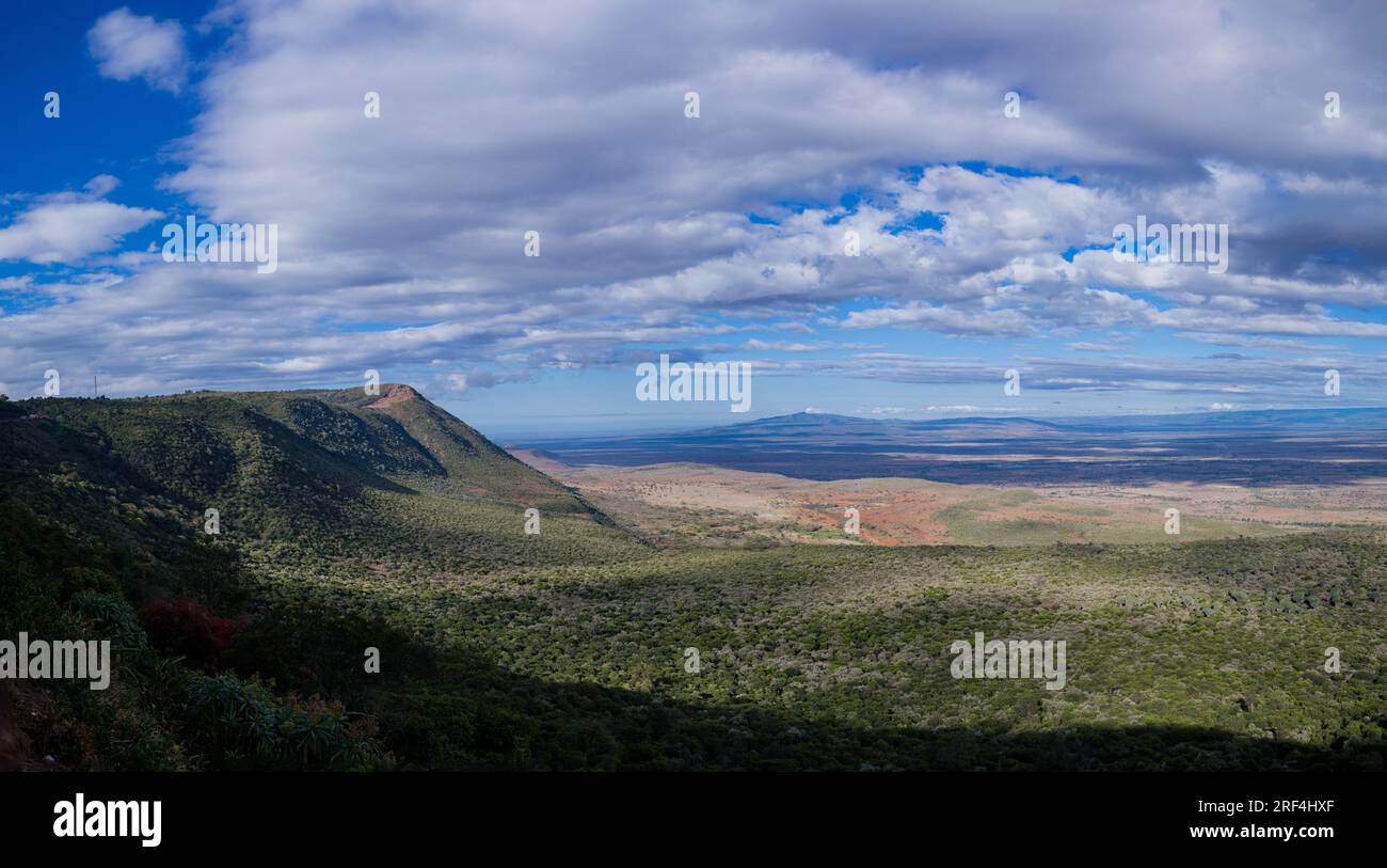 Great Rift Valley Kenya Landscapes Savannah Grassland Narok County Mai ...