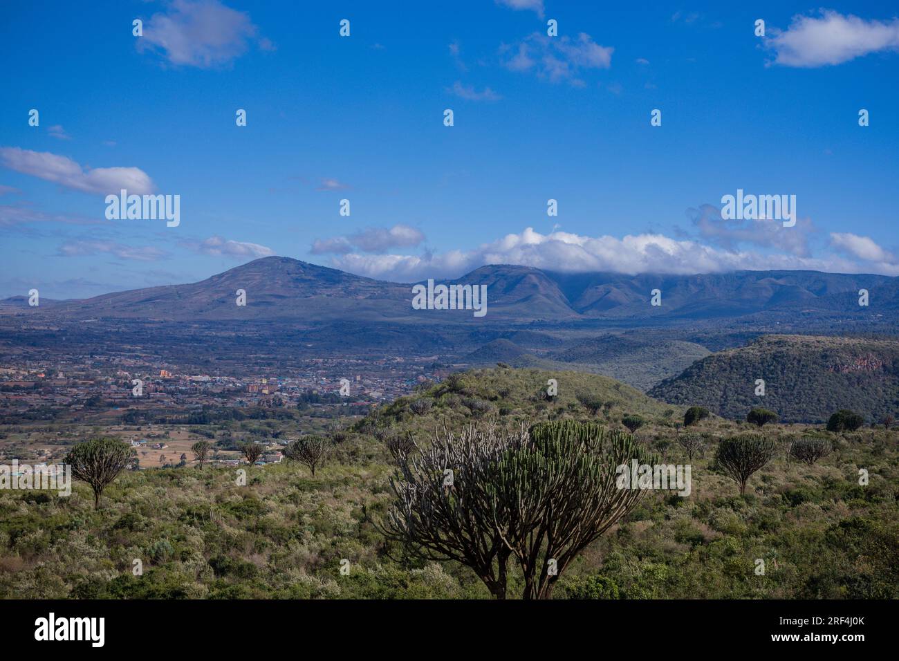 Great Rift Valley Kenya Landscapes Savannah Grassland Narok County Mai ...