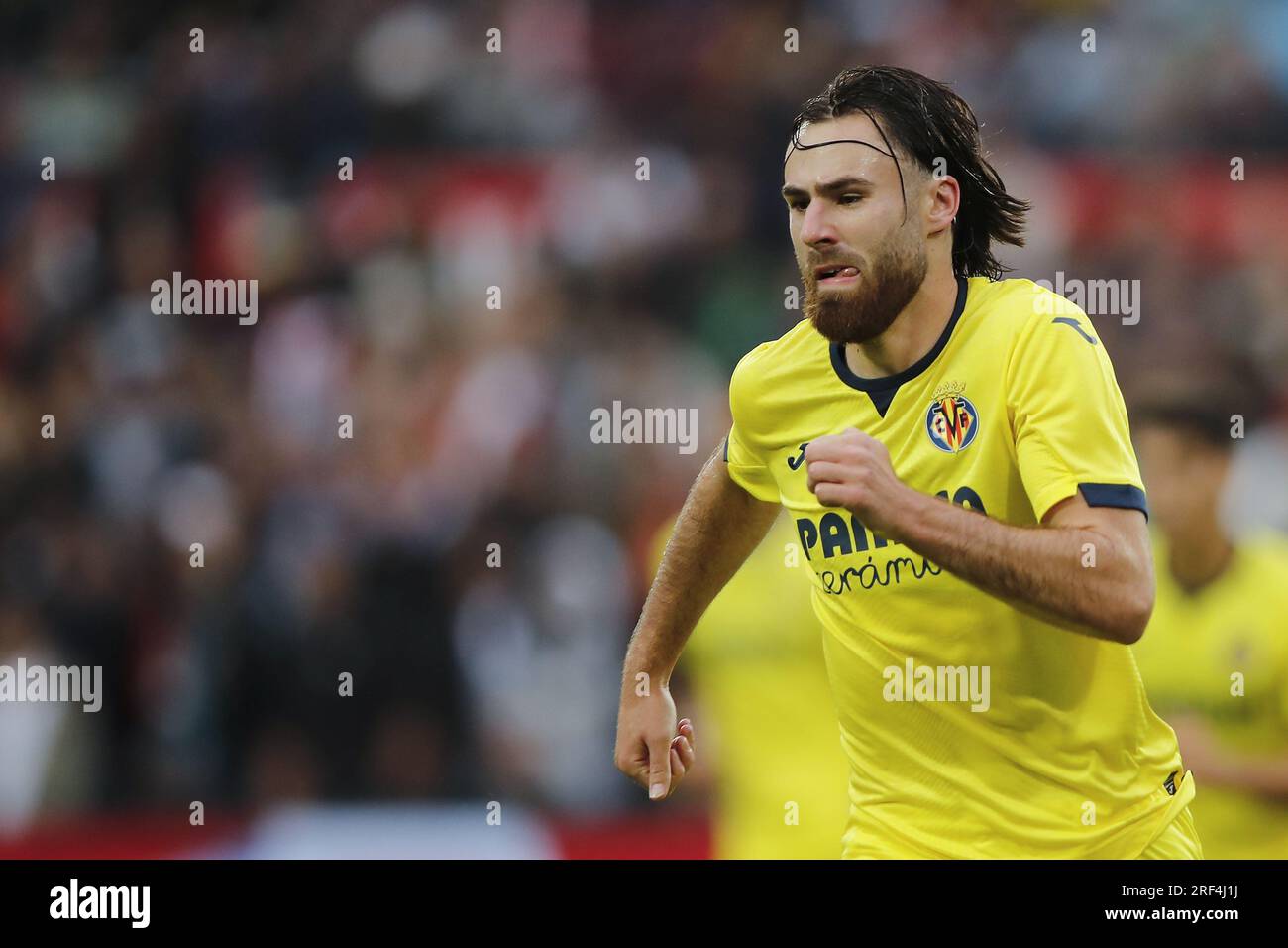 ROTTERDAM - Ben Brereton of Villarreal CF during the friendly match ...