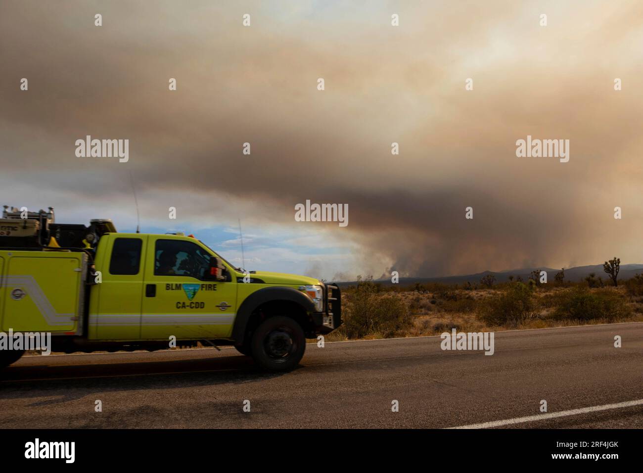 A fire truck heading towards the York Fire on Sunday, July 30, 2023, in ...