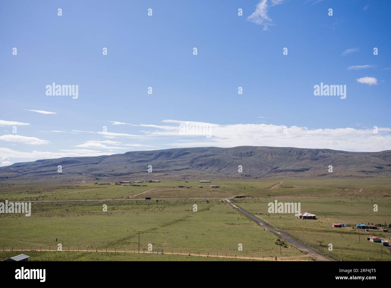 Great Rift Valley Kenya Landscapes Savannah Grassland Narok County Mai ...