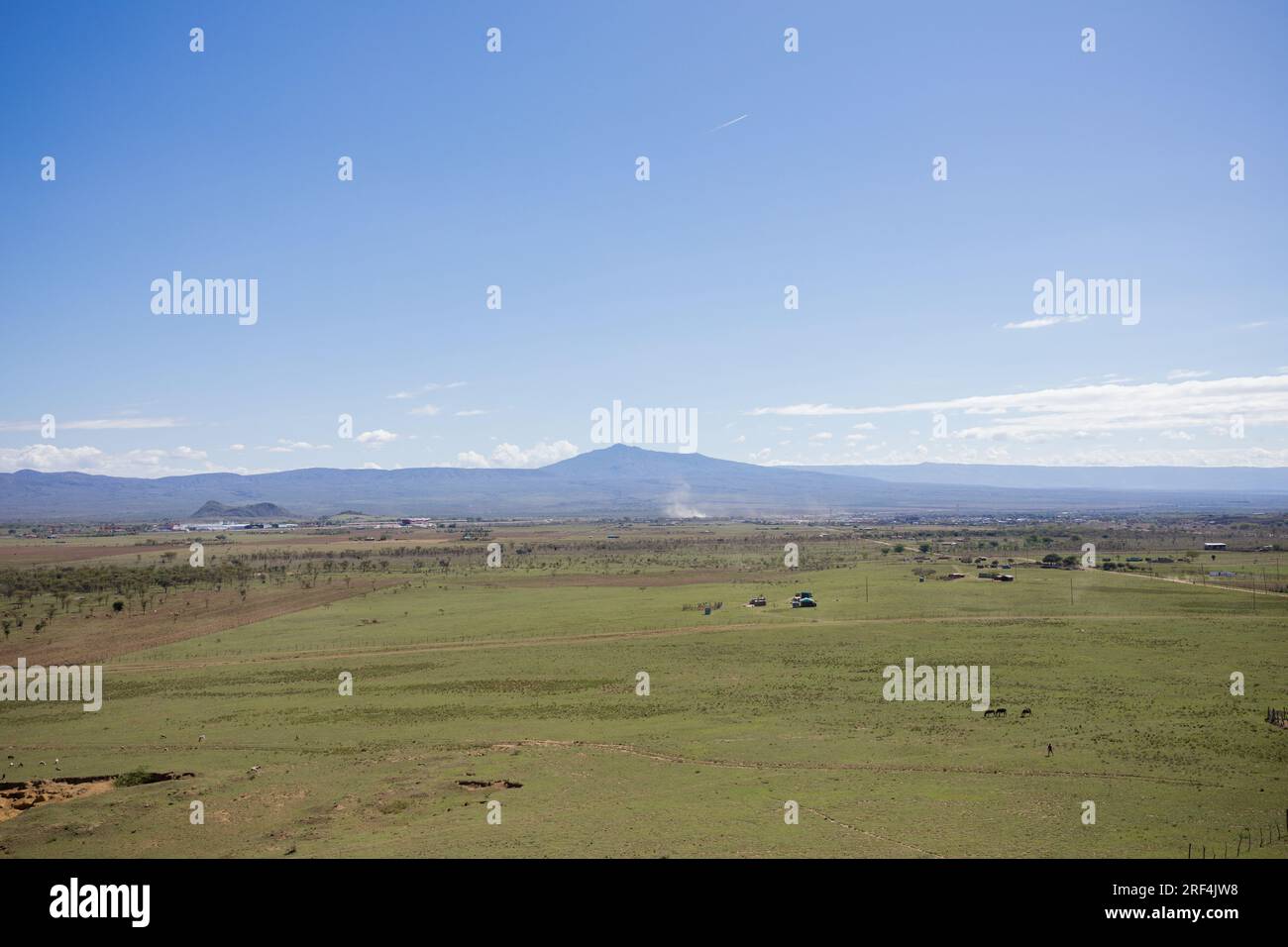 Great Rift Valley Kenya Landscapes Savannah Grassland Narok County Mai ...