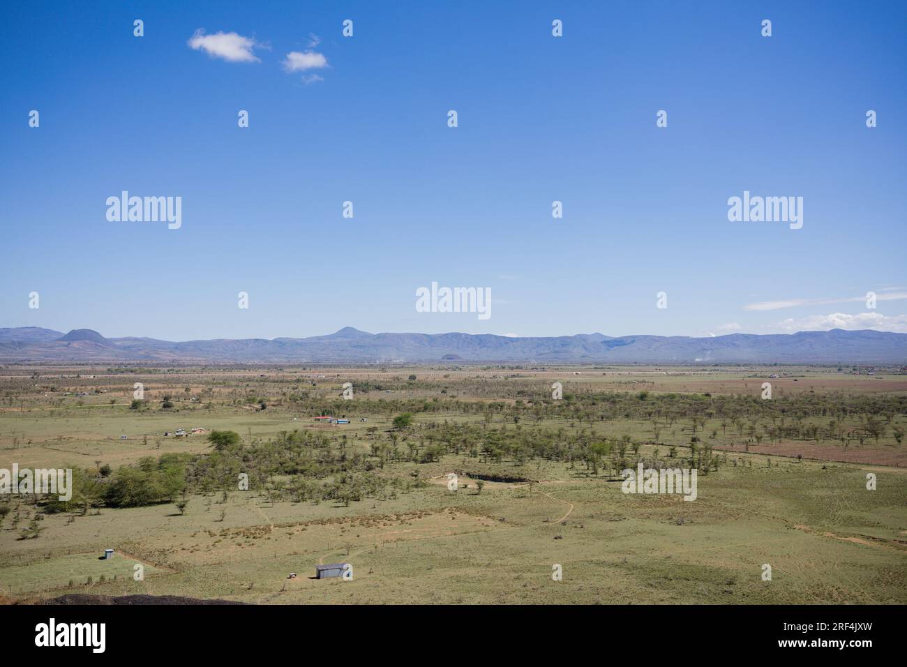 Great Rift Valley Kenya Landscapes Savannah Grassland Narok County Mai ...