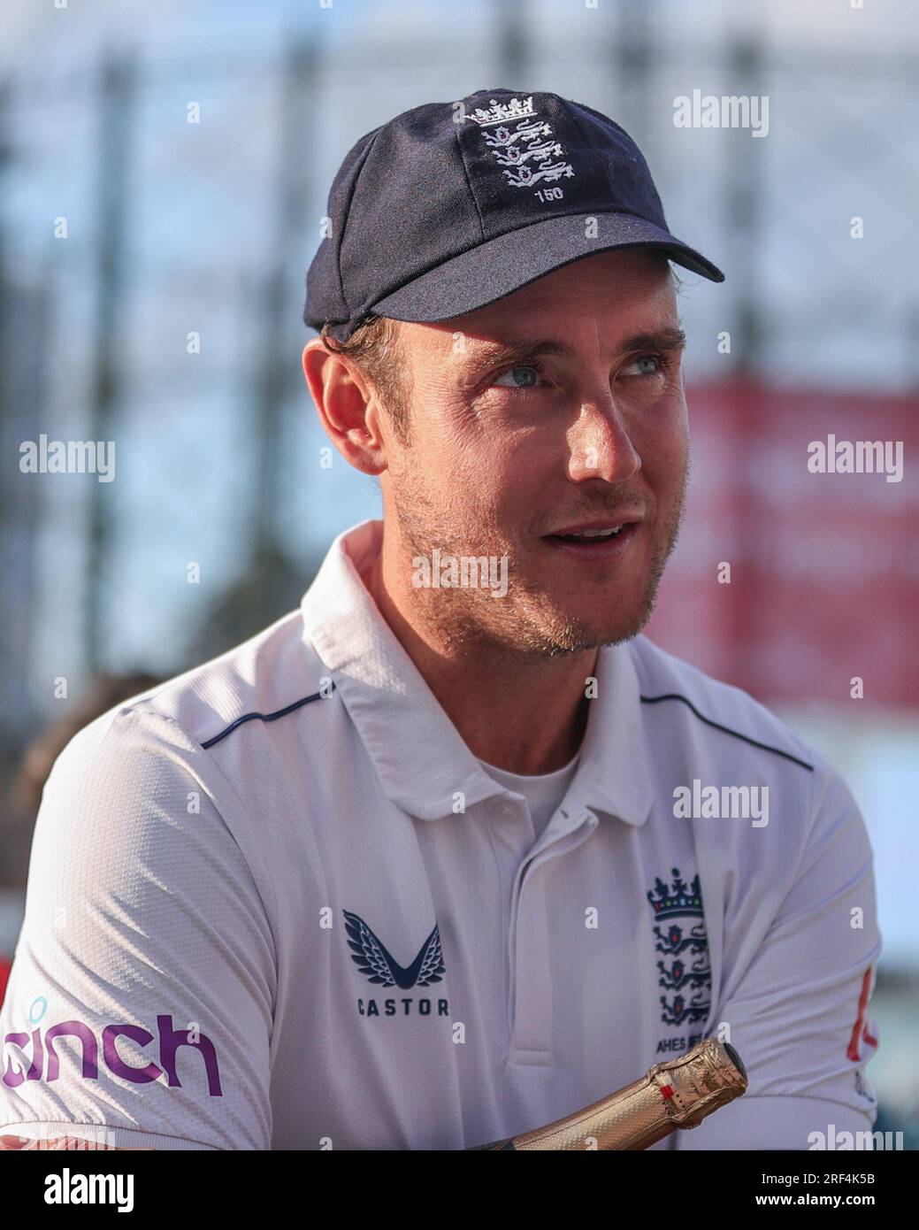 Stuart Broad of England after the game during the LV= Insurance Ashes ...