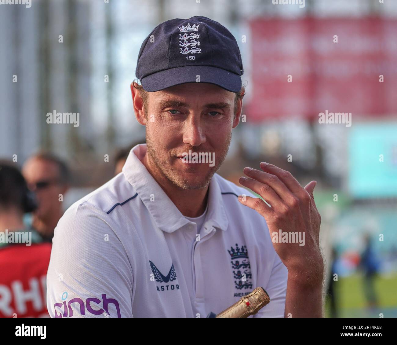 Stuart Broad of England after the game during the LV= Insurance Ashes ...