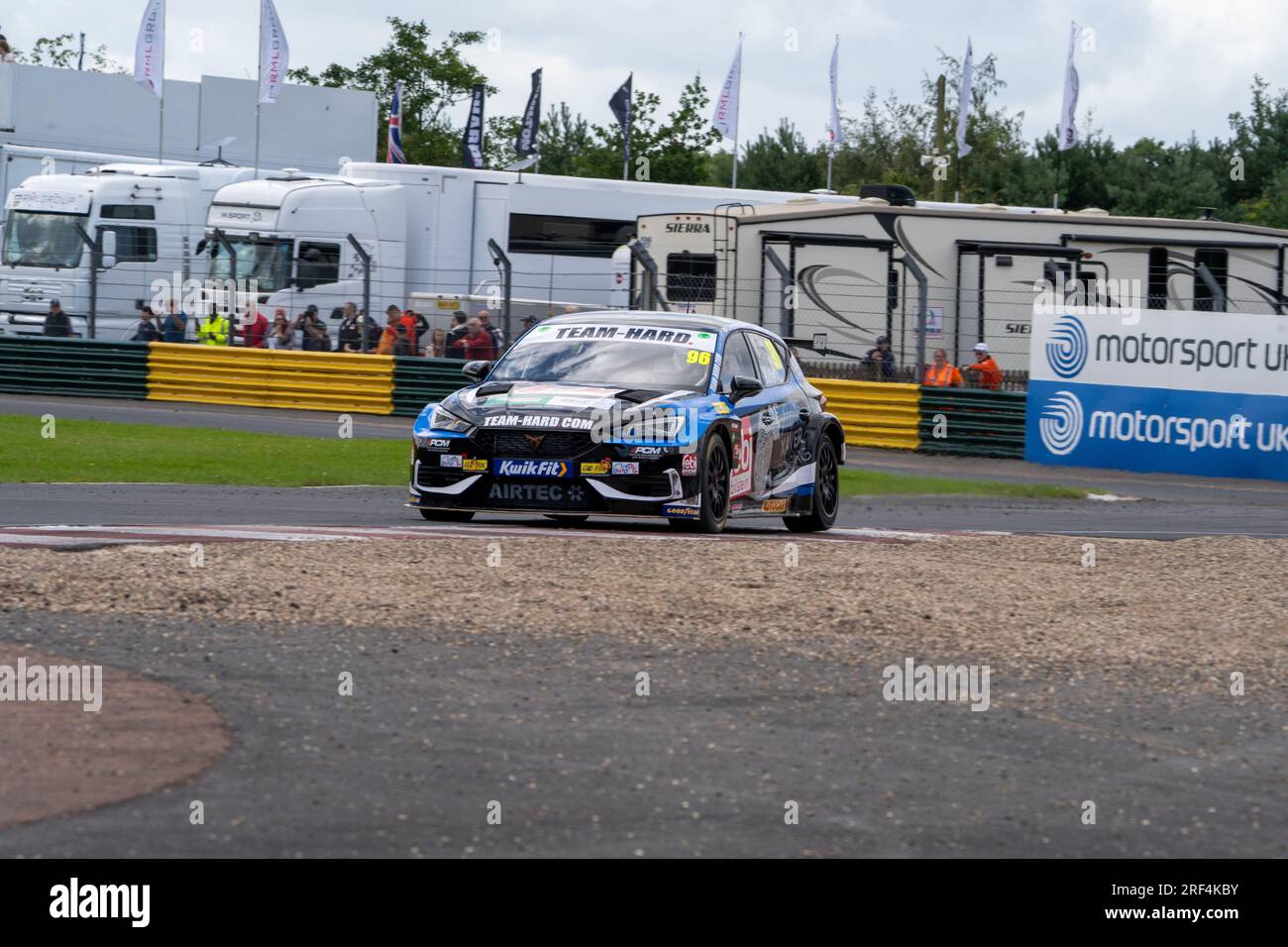 Darlington, UK. 29th July, 2023. Second Practice during the British ...