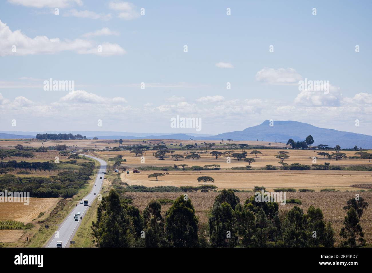 Great Rift Valley Kenya Landscapes Savannah Grassland Narok County Mai ...