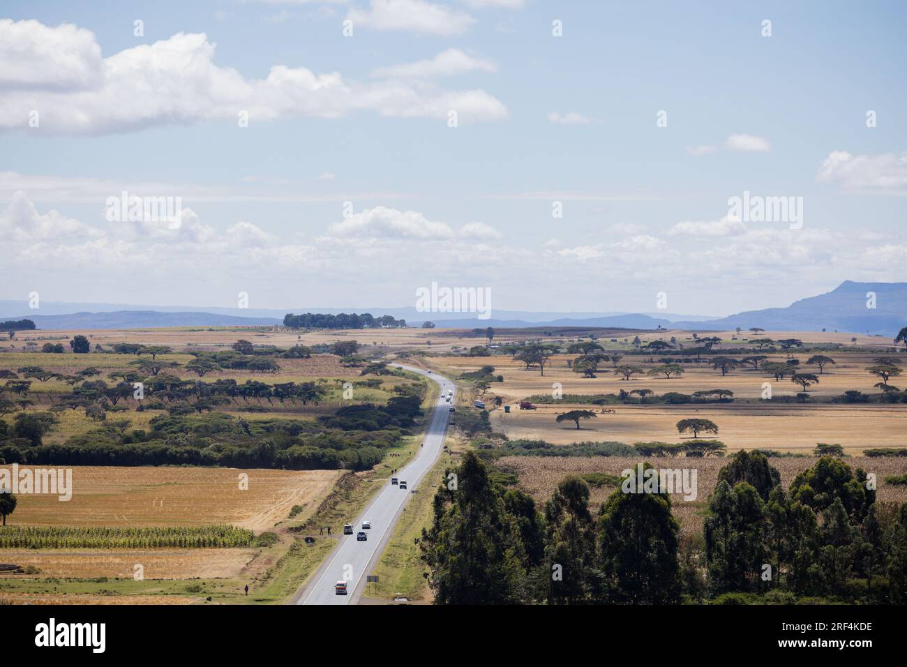 Great Rift Valley Kenya Landscapes Savannah Grassland Narok County Mai ...